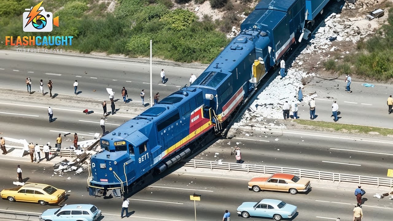 Biggest Train Crashes & Shocking Mistakes | Extreme Collisions Caught ...