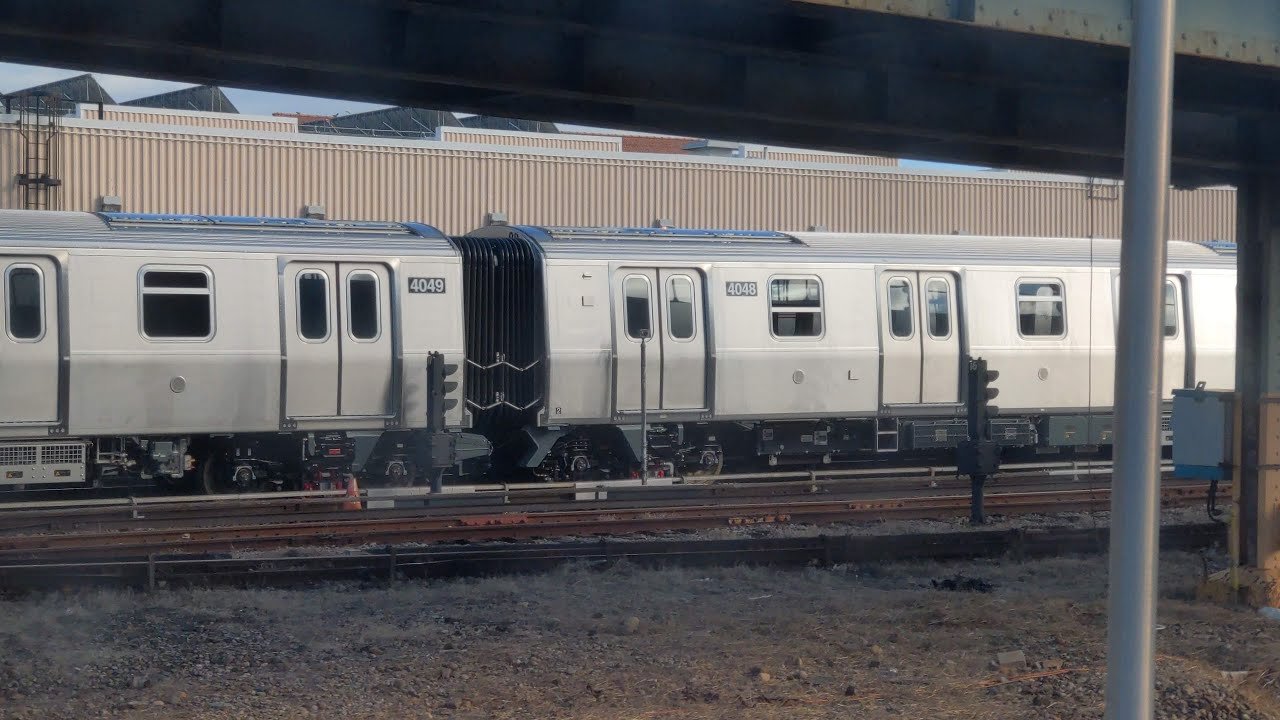 NYC Subway: New R211T in Coney Island Yard - YouTube