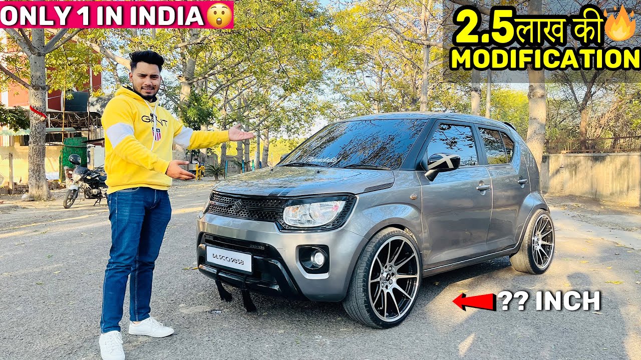 2024 New Maruti ignis Full Modifiied With CNG 😮 Tastefully Modified ...