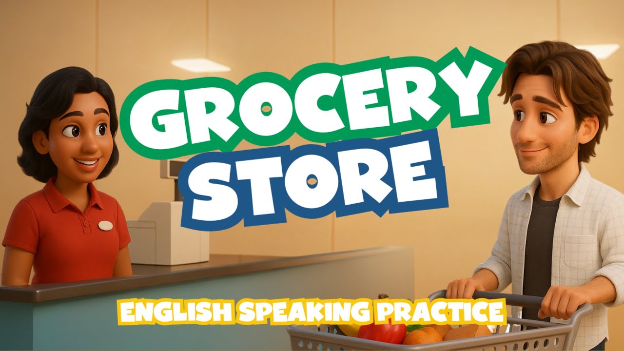 American English Conversation Practice - Grocery Store - Advanced ...
