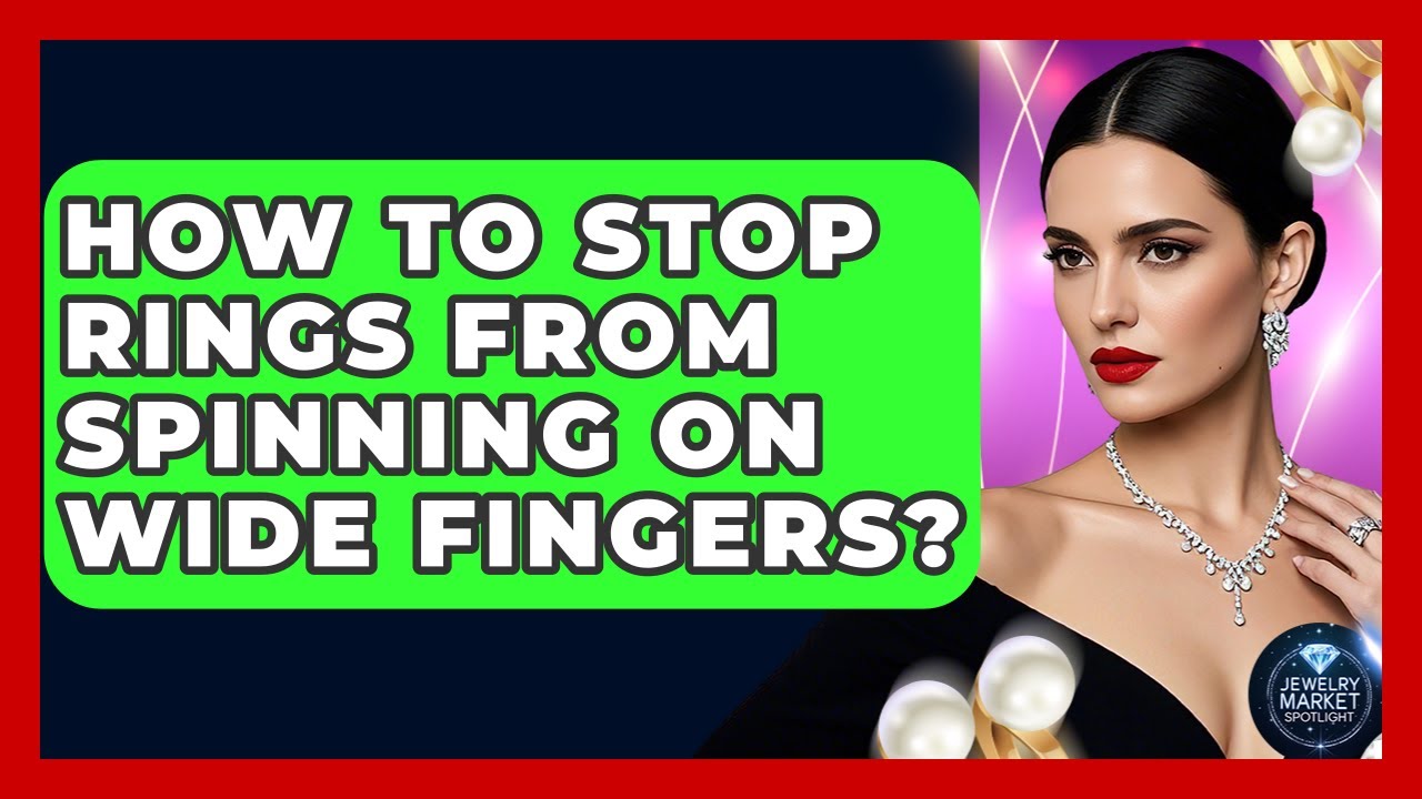 How To Stop Rings From Spinning On Wide Fingers? - Jewelry Market ...