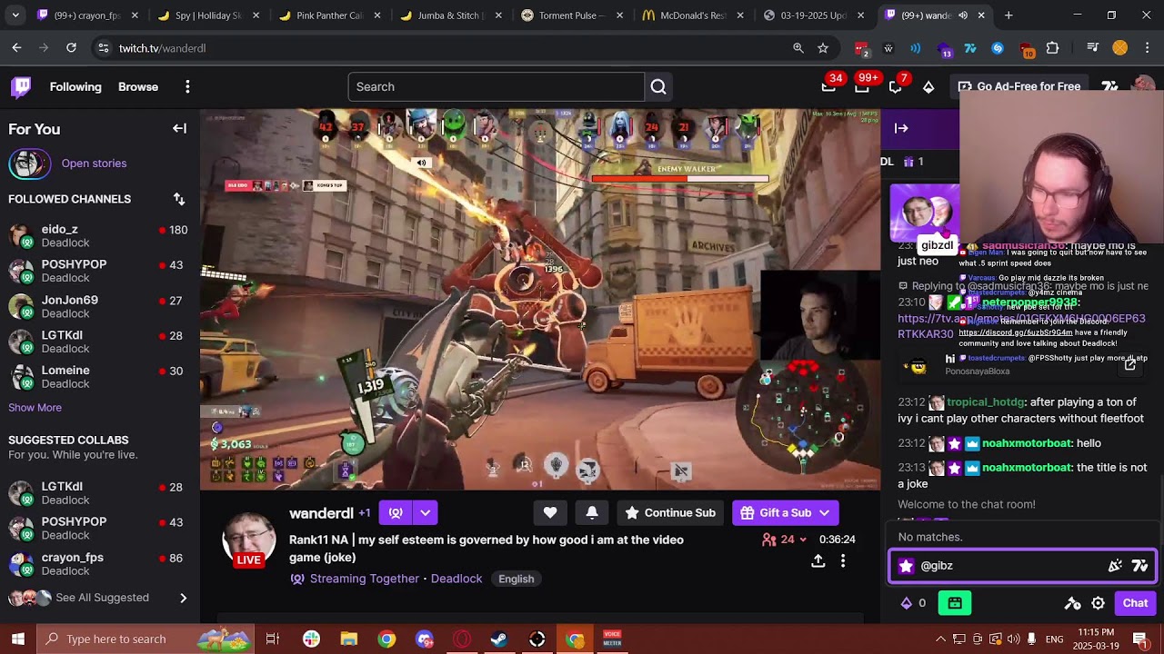 Deadlock fight night WATCH PARTY !discord - YouTube