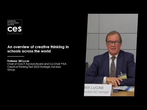 Bill Lucas shares the 2022 annual report on creative thinking on ...