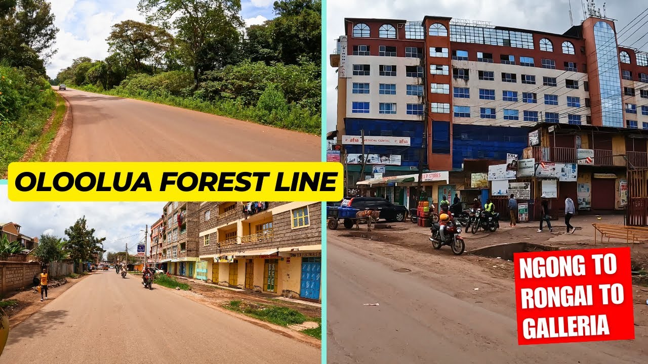 Speeding Via Oloolua Forest, Gataka to Nairobi Galleria Mall - YouTube