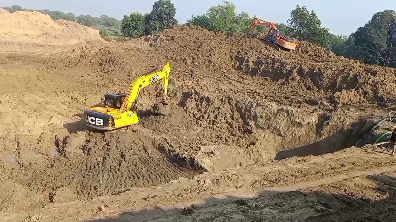 excavator machine working video pokland machine working video jcb and ...