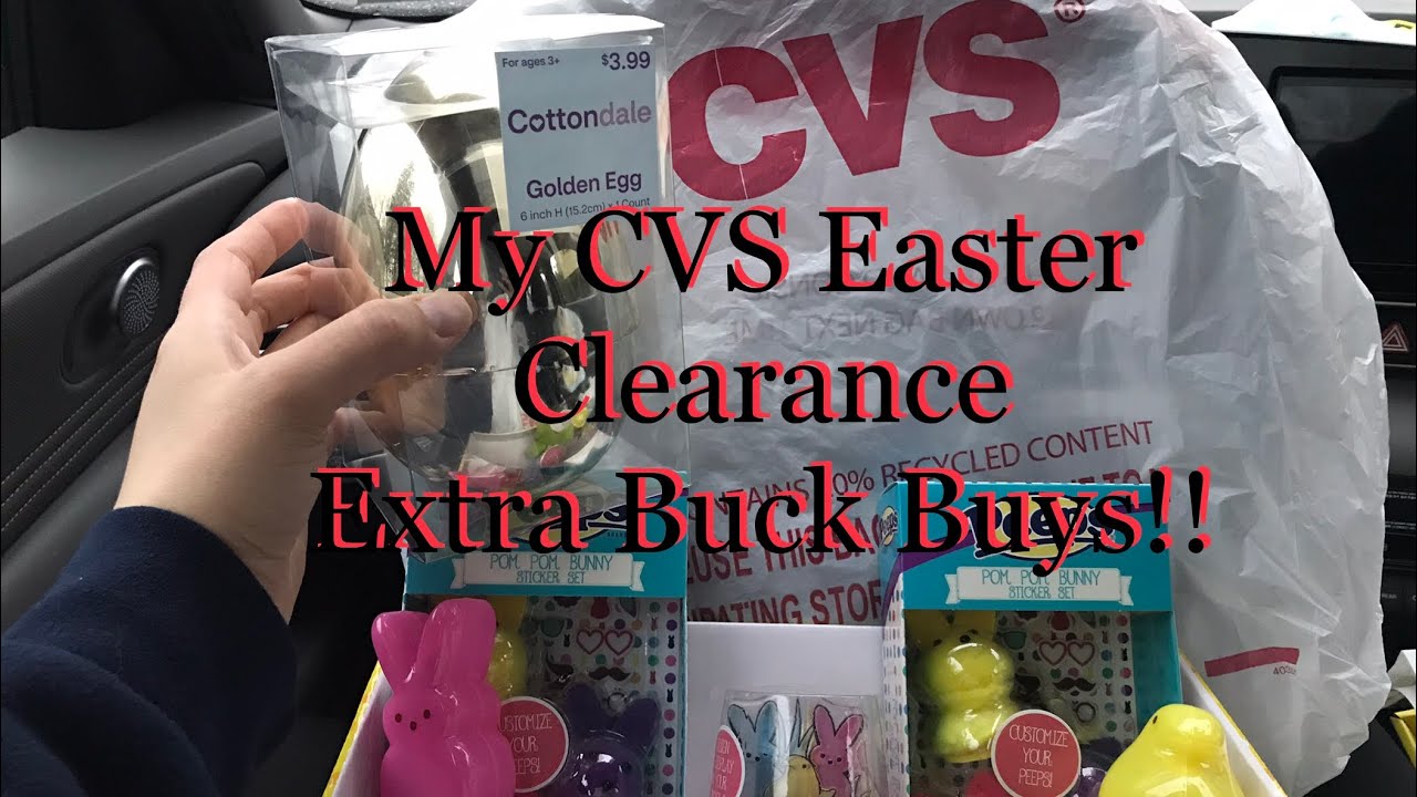My CVS Easter Clearance FREE Extra Buck Buys | April 19 2024 | Cute ...