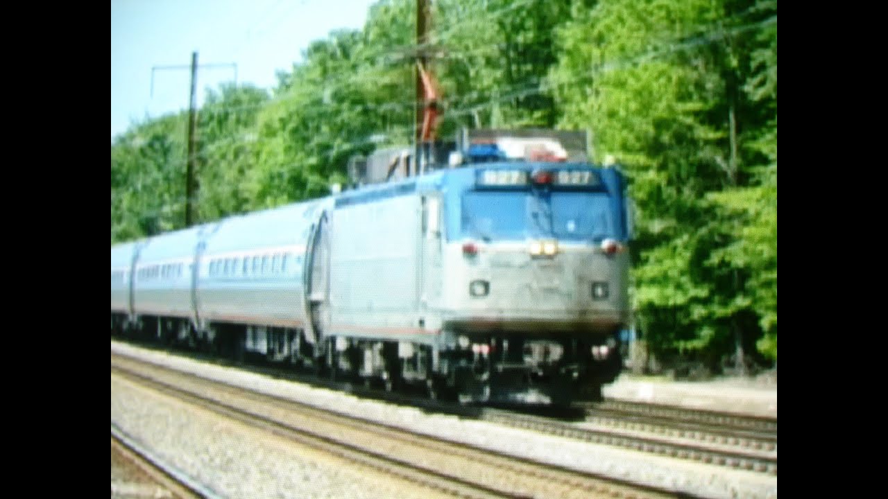 Fast Amtrak Trains at Martin Station - YouTube