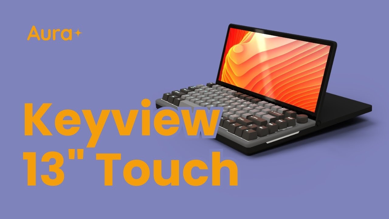 Keyview 13" Touch: The world’s first foldable, touch-enabled keyboard ...