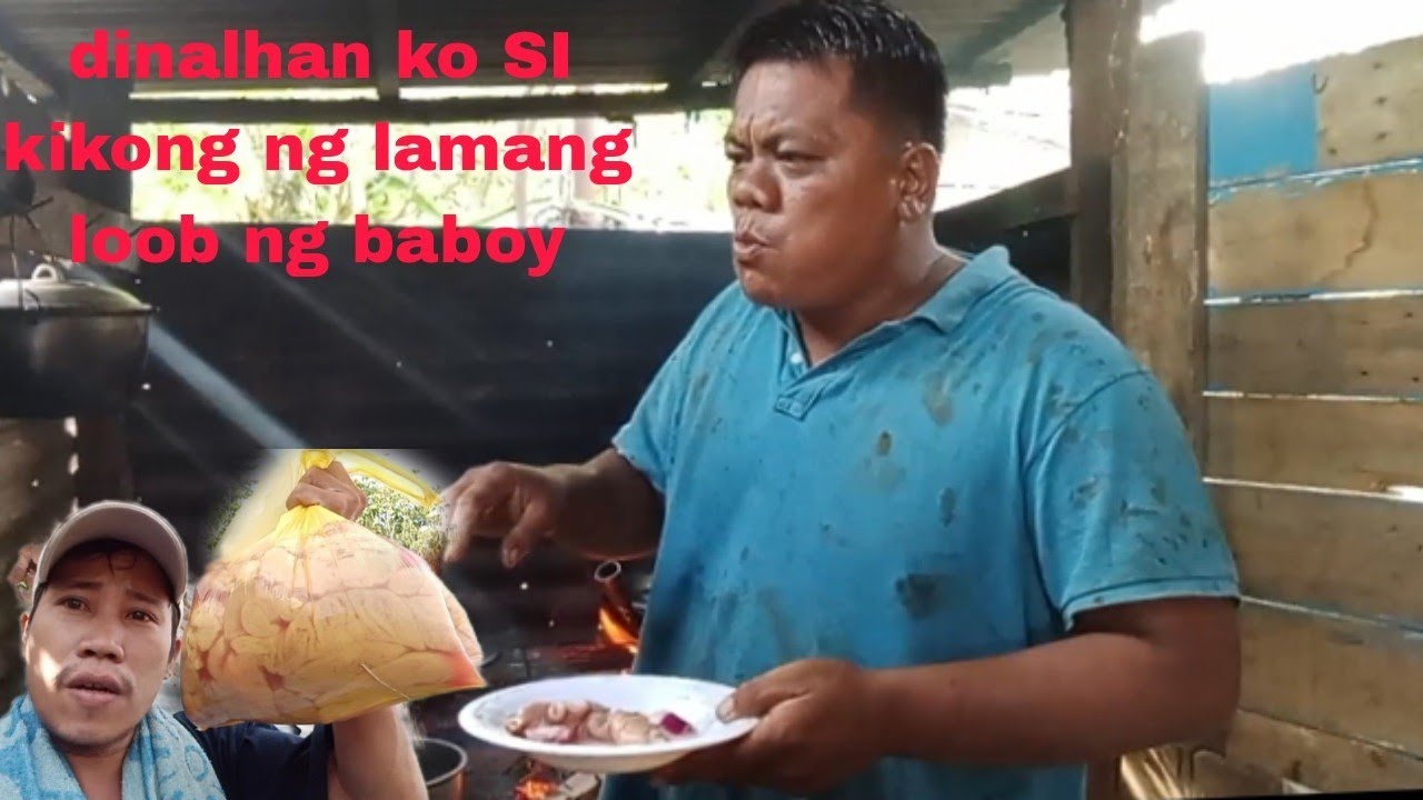 napasayaw SI kikong habang nagluluto - YouTube
