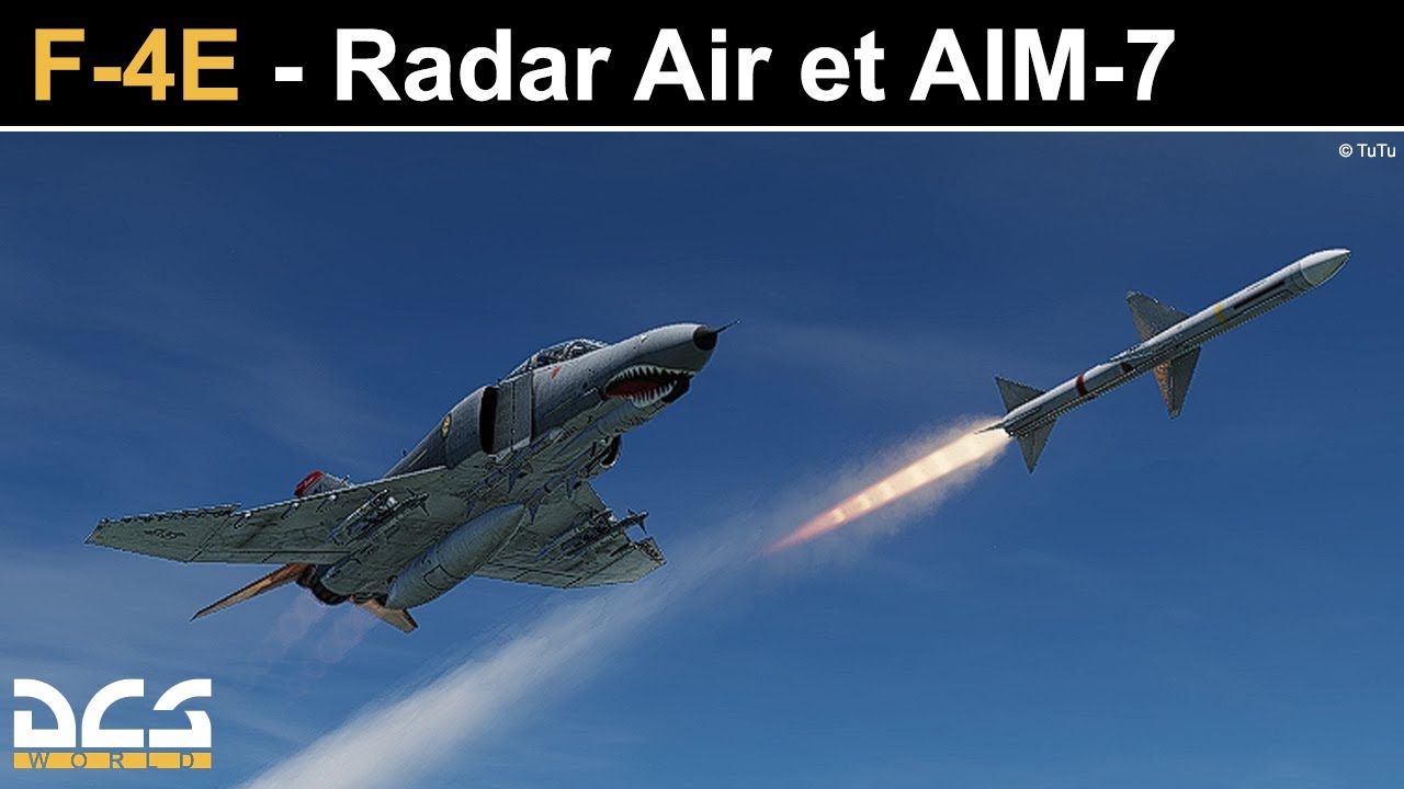 F-4E - Radar Air (search + boreside) + AIM-7 Sparrow - YouTube