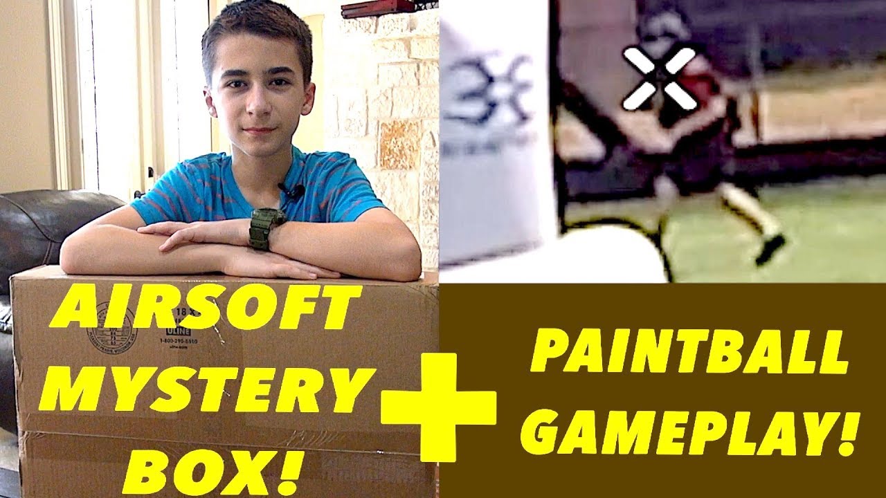 Airsoft Megastore Tactical Gear Mystery Box and Gameplay - YouTube