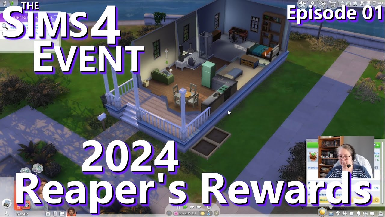 The SIMS4 Reaper’s Rewards Event, 2024, Episode 01 – A Brand New Sim ...