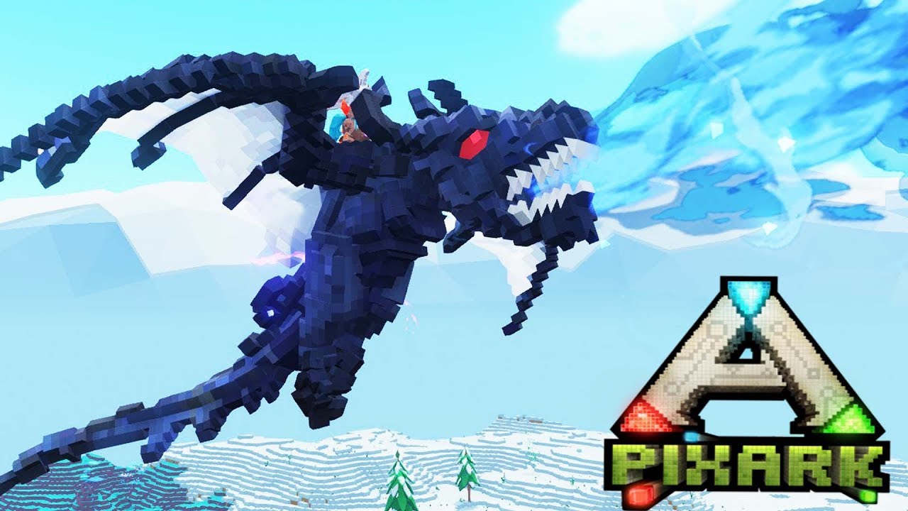 TENGO UN DRAGÓN OSCURO! - MODO DIOS #1 - NUEVA SERIE PIXARK - YouTube
