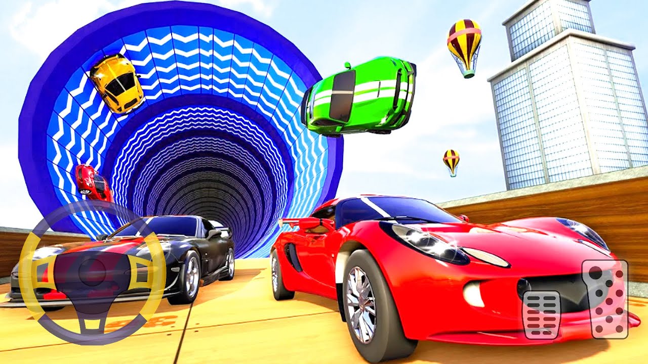 Impossible Car Stunt Games Xtreme Racing Tracks | Extreme Ramp Car ...