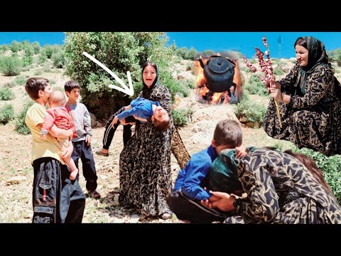Nazanin’s Scream in the Mountains After Her Child’s Fall😱