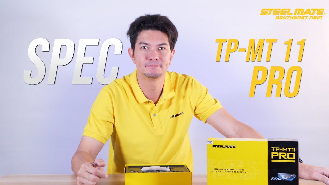 Spec สินค้า เซ็นเซอร์วัดลมยางอัตโนมัติ STEELMATE รุ่น TP-MT 11 Pro ...