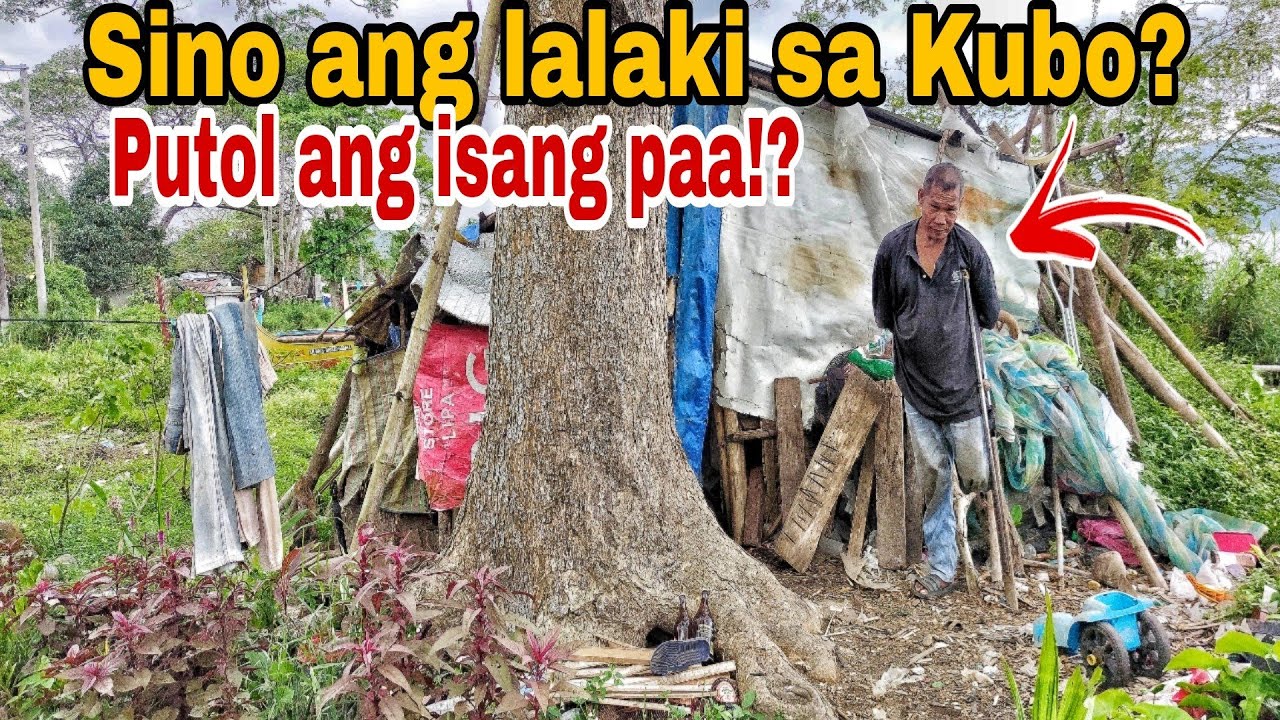PUTOL ANG ISANG PAA!MAG ANAK NA NAKATIRA SA PINAG TAGPI TAGPING BAHAY ...