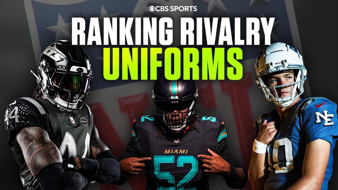Ranking the NEW NFL Rivalry Uniforms ⚔️ - YouTube