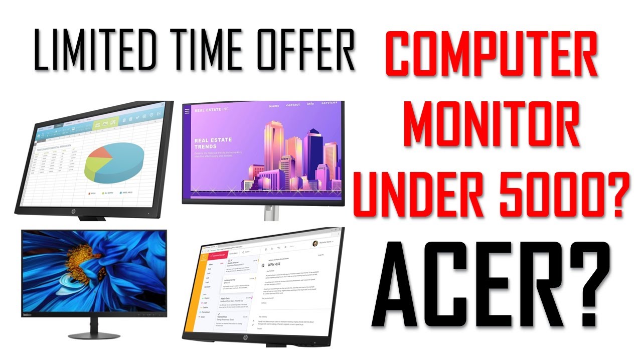 2024 NEW LIST! COMPUTER MONITOR UNDER 5000 | LATEST DEALS UNLOCKED ...
