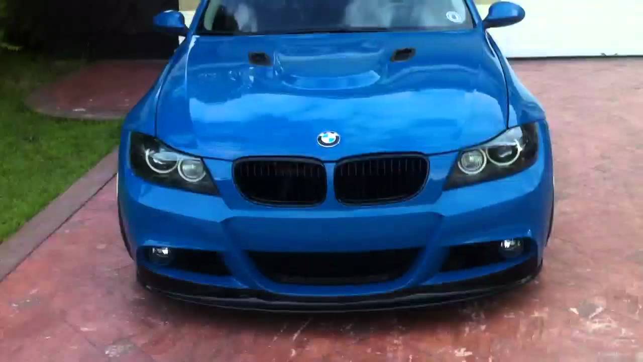 Bmw LED AE's as corner lights - YouTube