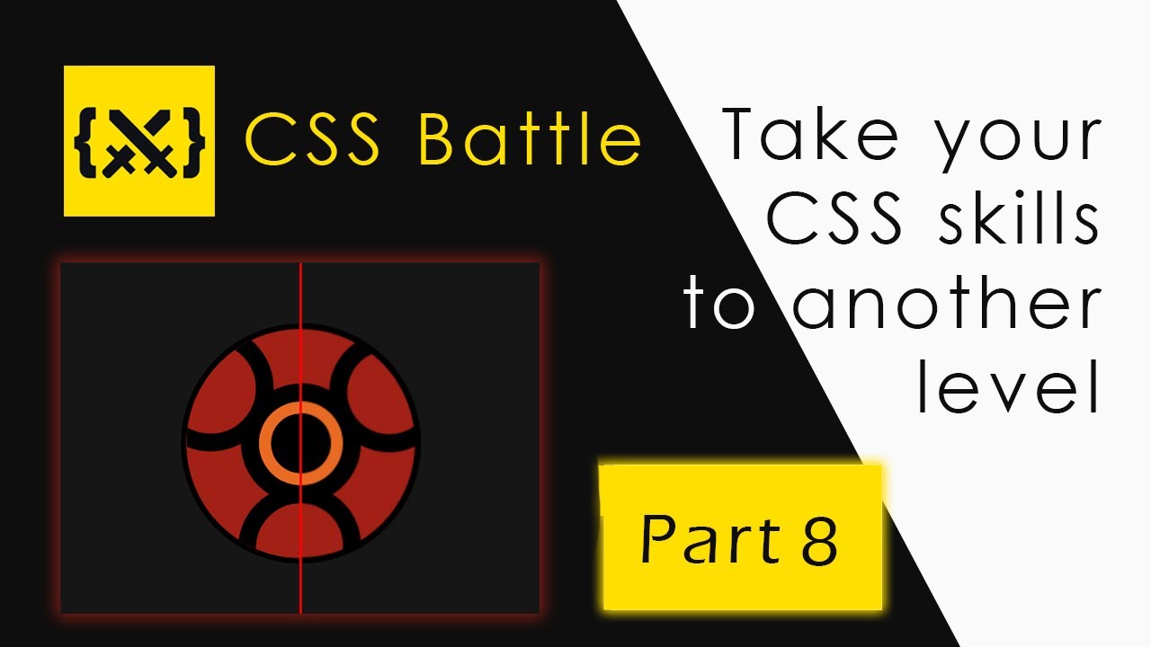 8#Sharingan - Take Your CSS Skills To Another Level With CSS Battles - YouTube