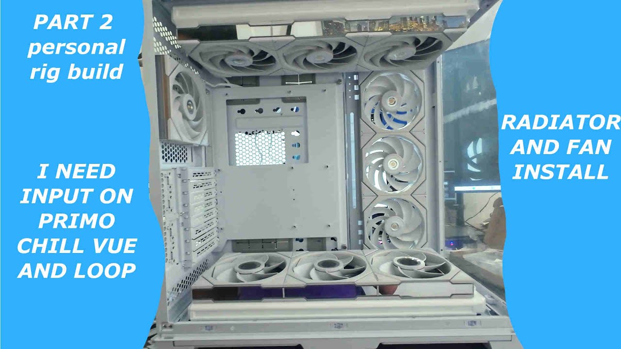RIGGING UP My New PC with Parts and Radiator I NEED YOUR HELP - YouTube