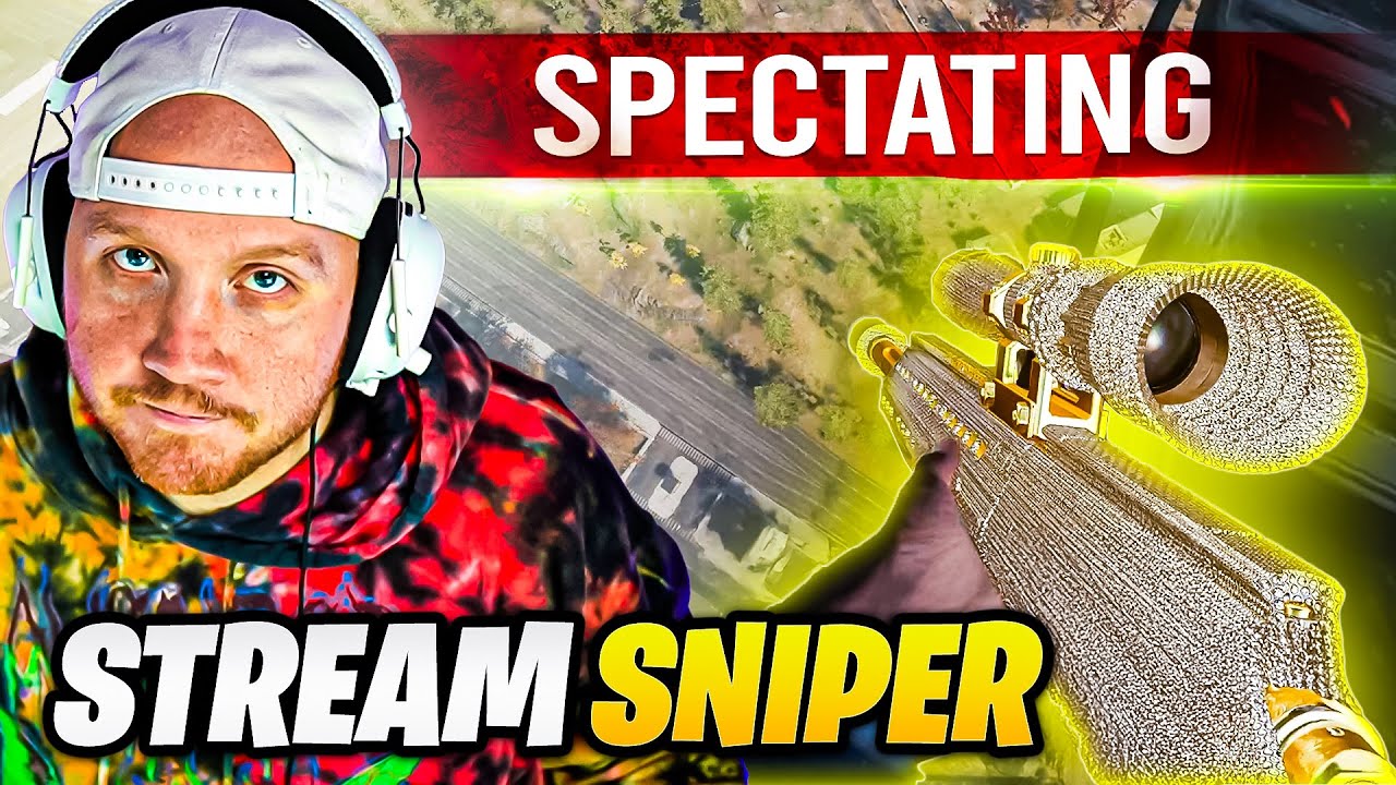 SPECTATING A SNIPER STREAM SNIPER - YouTube