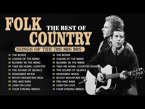 Folk & Country Songs Collection - Simon & Gafunkel, Cat Stevens, John Denver, Jim Croce, Don Mclean