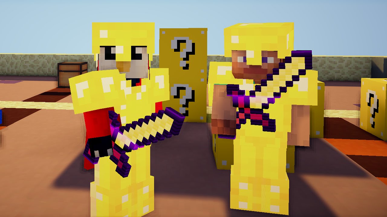 Minecraft: Lucky Block Race! w/ maxsialtele & LoQ4GaminG - YouTube