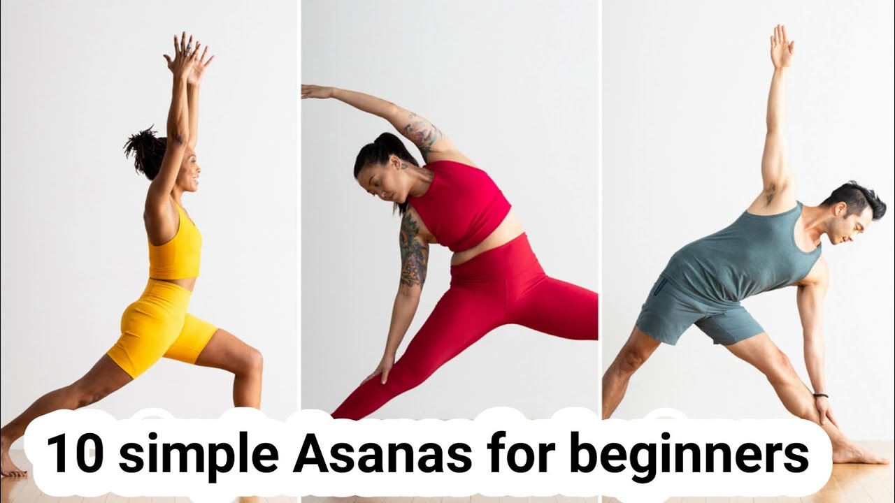 Yoga Day: 10 Simple Asanas For Beginners || - YouTube
