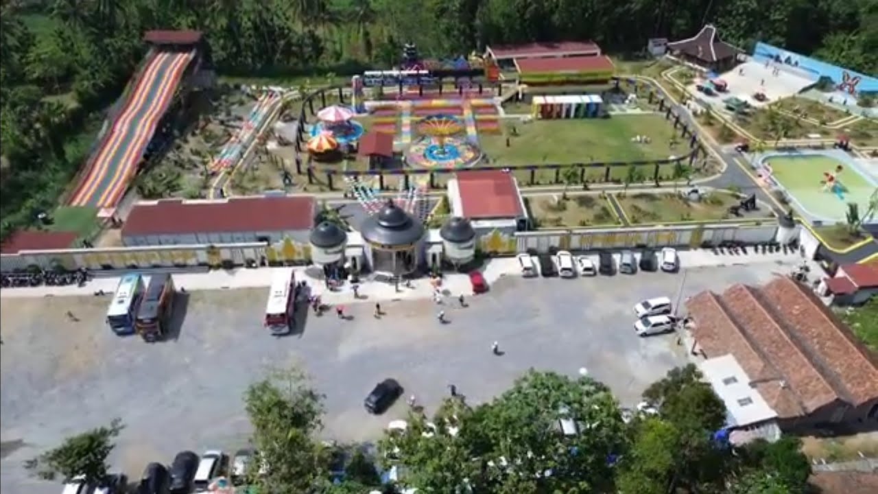 Wisata Viral Di Magelang! Borobudur Land - YouTube