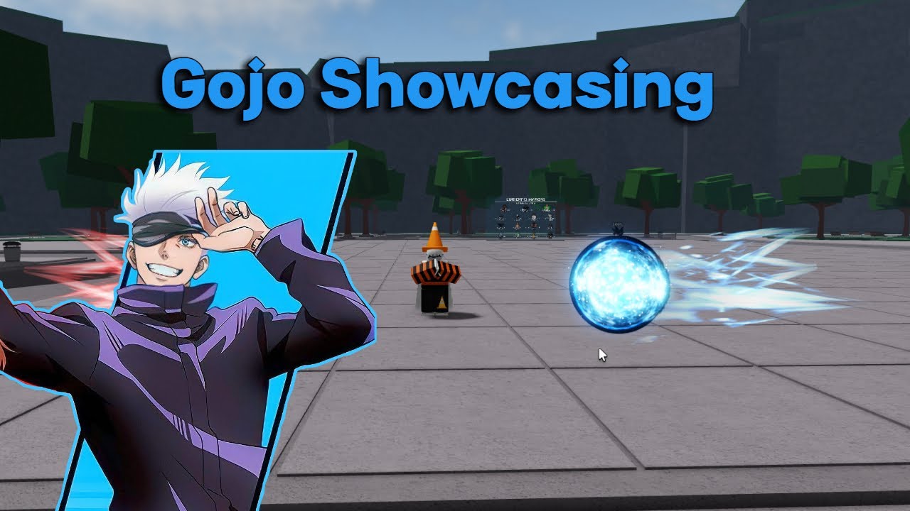 Gojo Showcase! Roblox The Strongest Battlegrounds - YouTube