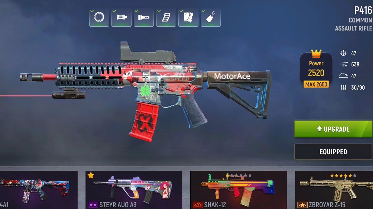 Money P416/ vs Gold HKG-36 C full/ Modern ops - YouTube