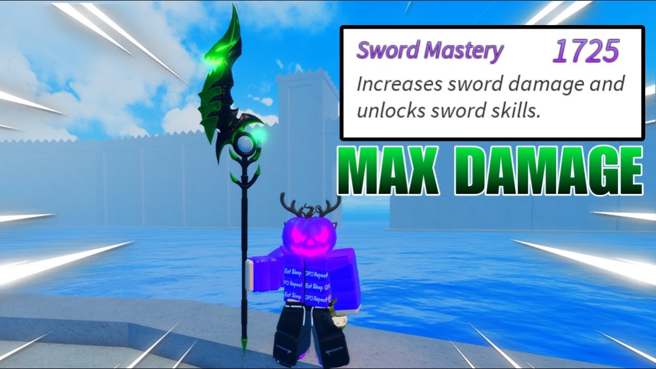 [GPO] MAX Damage Hallow Halberd! - YouTube