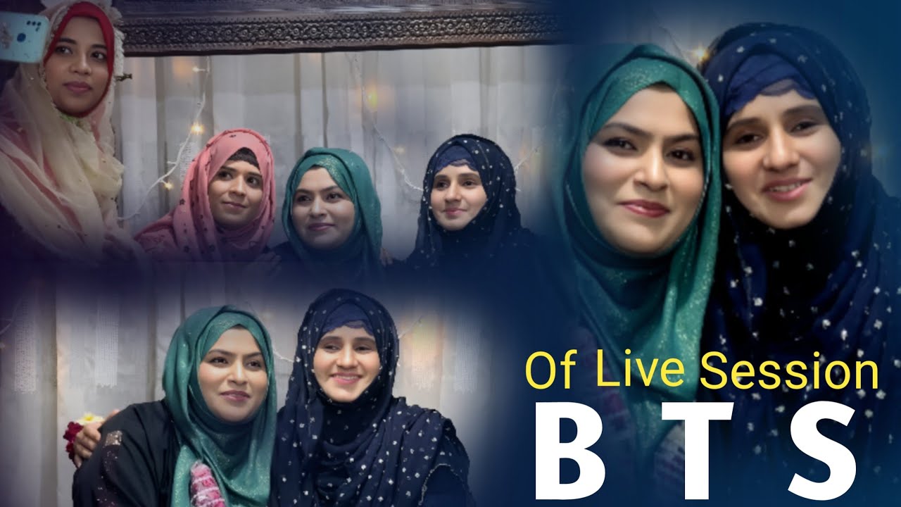 BTS from live session with Amber Ashraf | #bts #live #podcast # ...