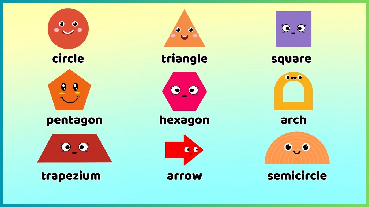 Shapes Vocabulary for Kids | Vocab Vault - YouTube