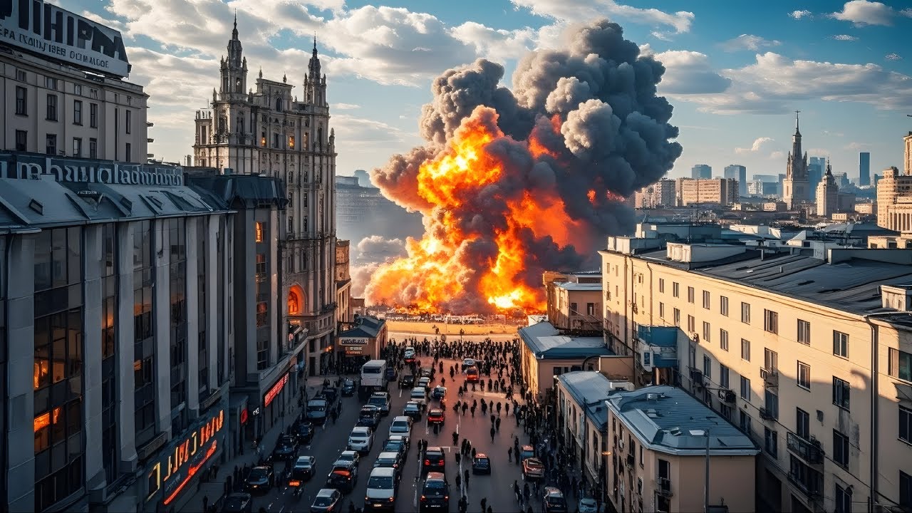 🔴BIG Tragedy! Today Moscow City Was Completely Destroyed After Being ...