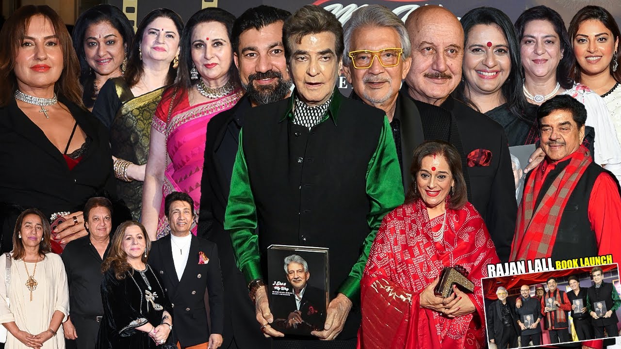 UNCUT | Rajan Lall's Book Launch | Jeetendra,Rakesh Roshan,Shashi,Priya ...