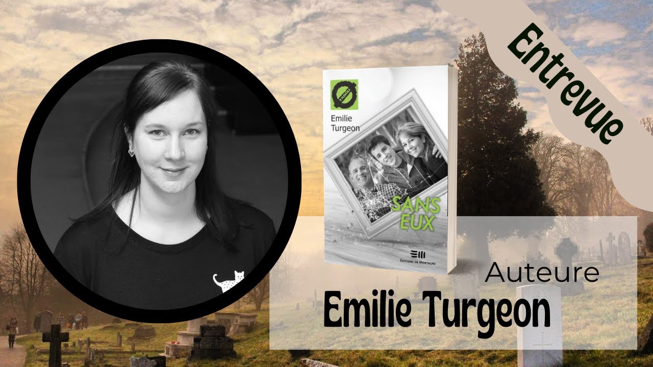 Entrevue avec Emilie Turgeon pour son roman "Sans eux" - YouTube