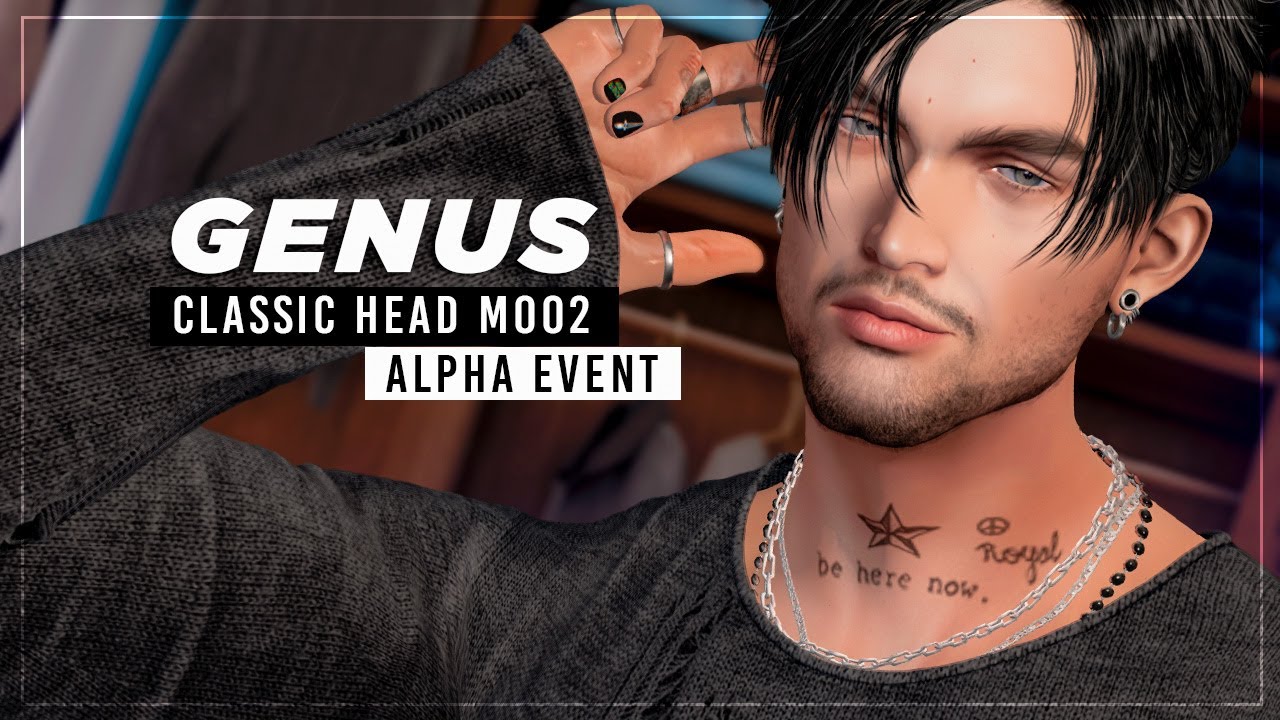 NEW GENUS Classic head "Mature Men" | Shopping @ ALPHA event | FREE Car ...