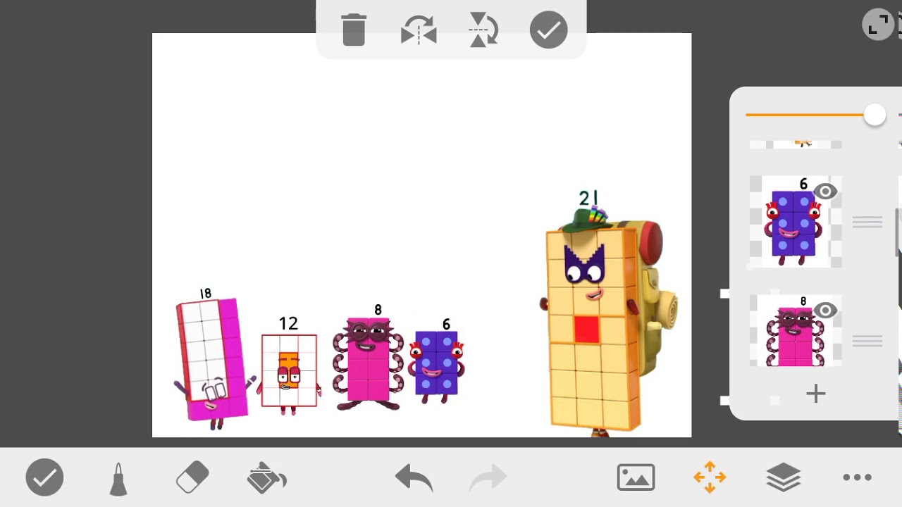 Numberblocks Sketch - We’re Going On A Rectangle Hunt - YouTube