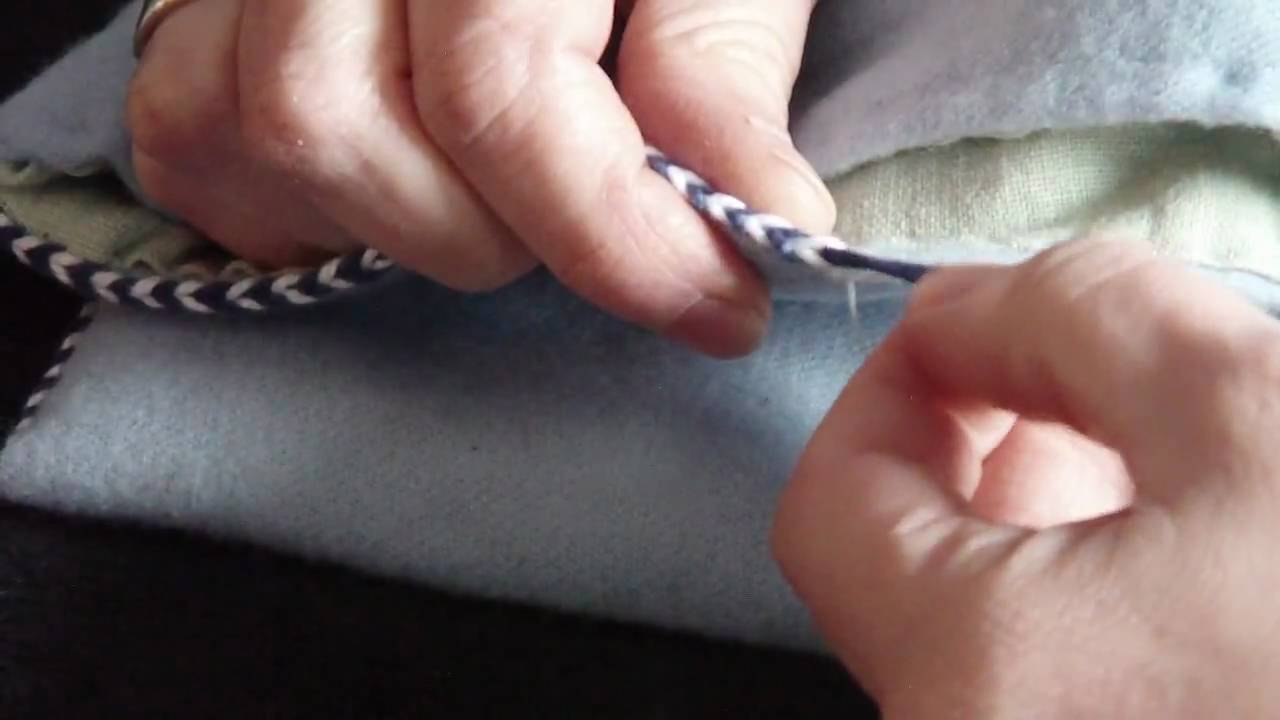 Embroidered Braid Tutorial Part 1 - YouTube
