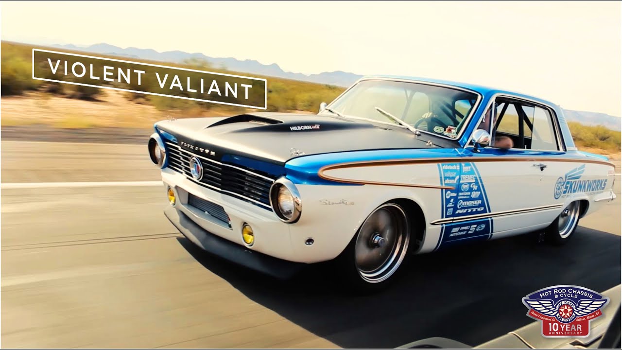 Hot Rod Chassis and Cycle 1964 Plymouth "Violent" Valiant - YouTube