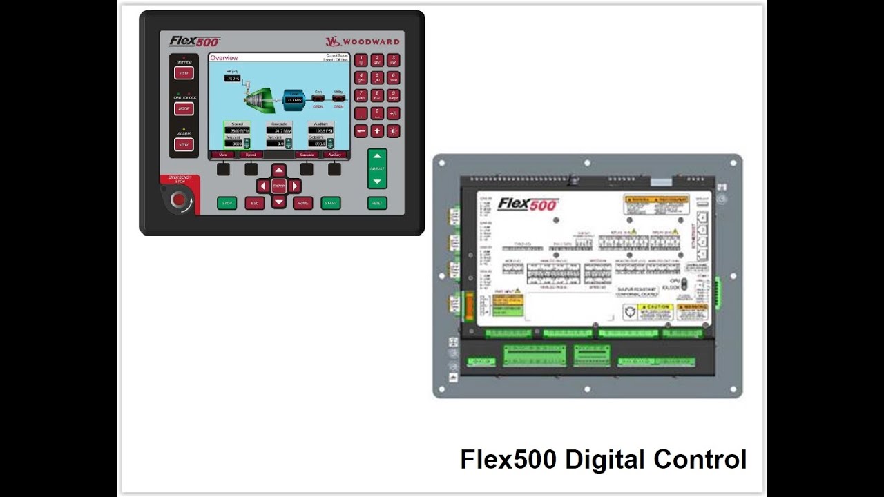 Downloading and Uploading Woodward Flex500 Control Configurations - YouTube