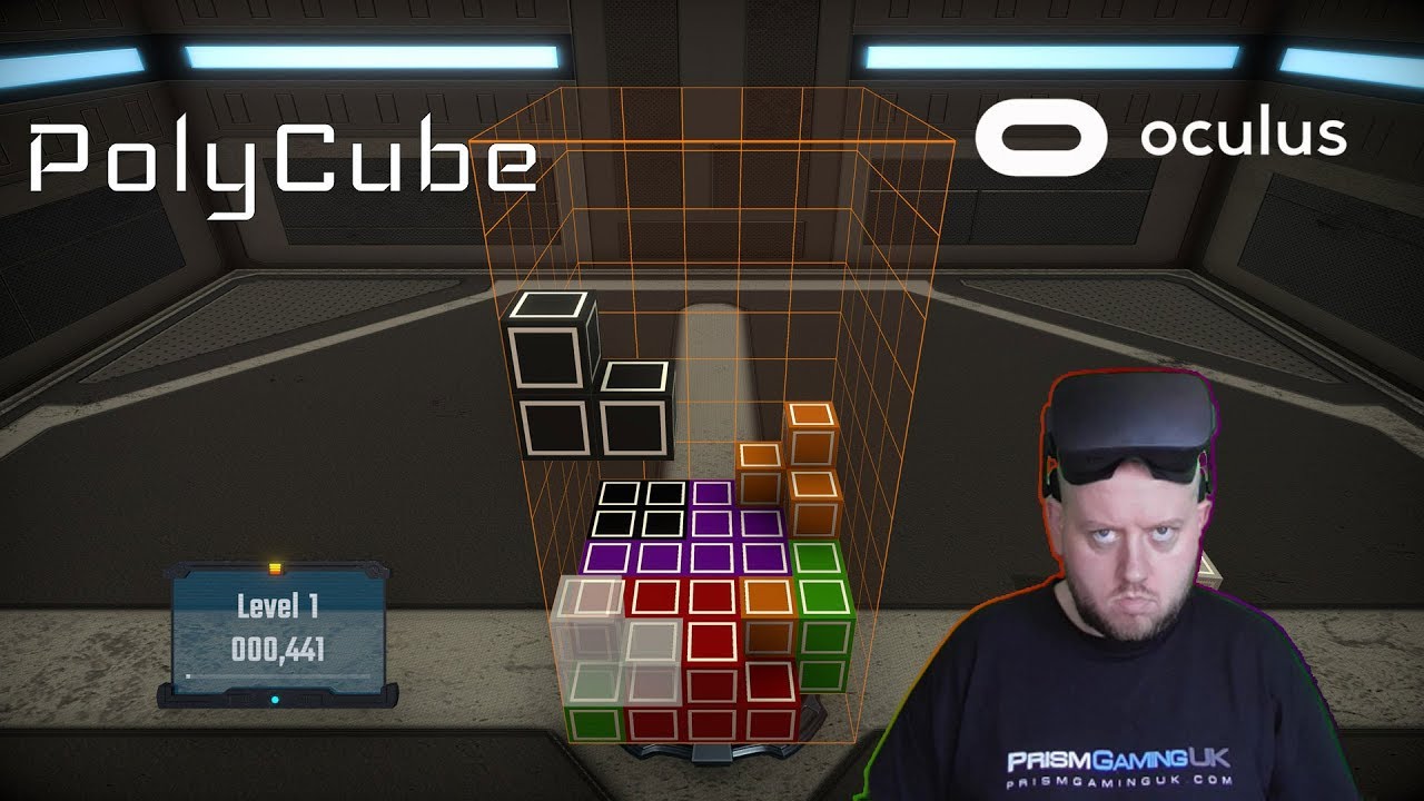 Tetris VR Version 3.0 - Polycube - Oculus Rift Gameplay - YouTube