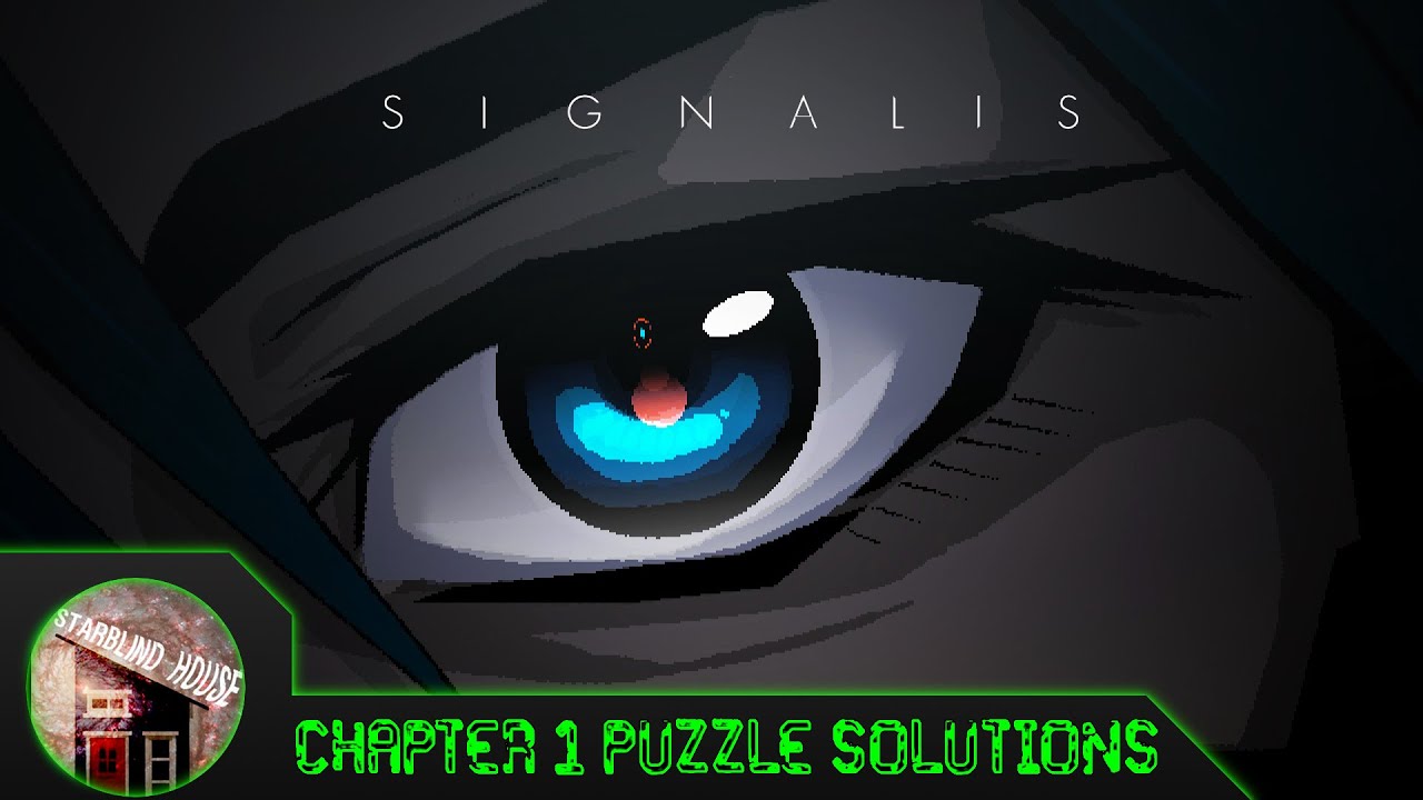 SIGNALIS Chapter 1 Puzzles Solutions (No Commentary) - YouTube