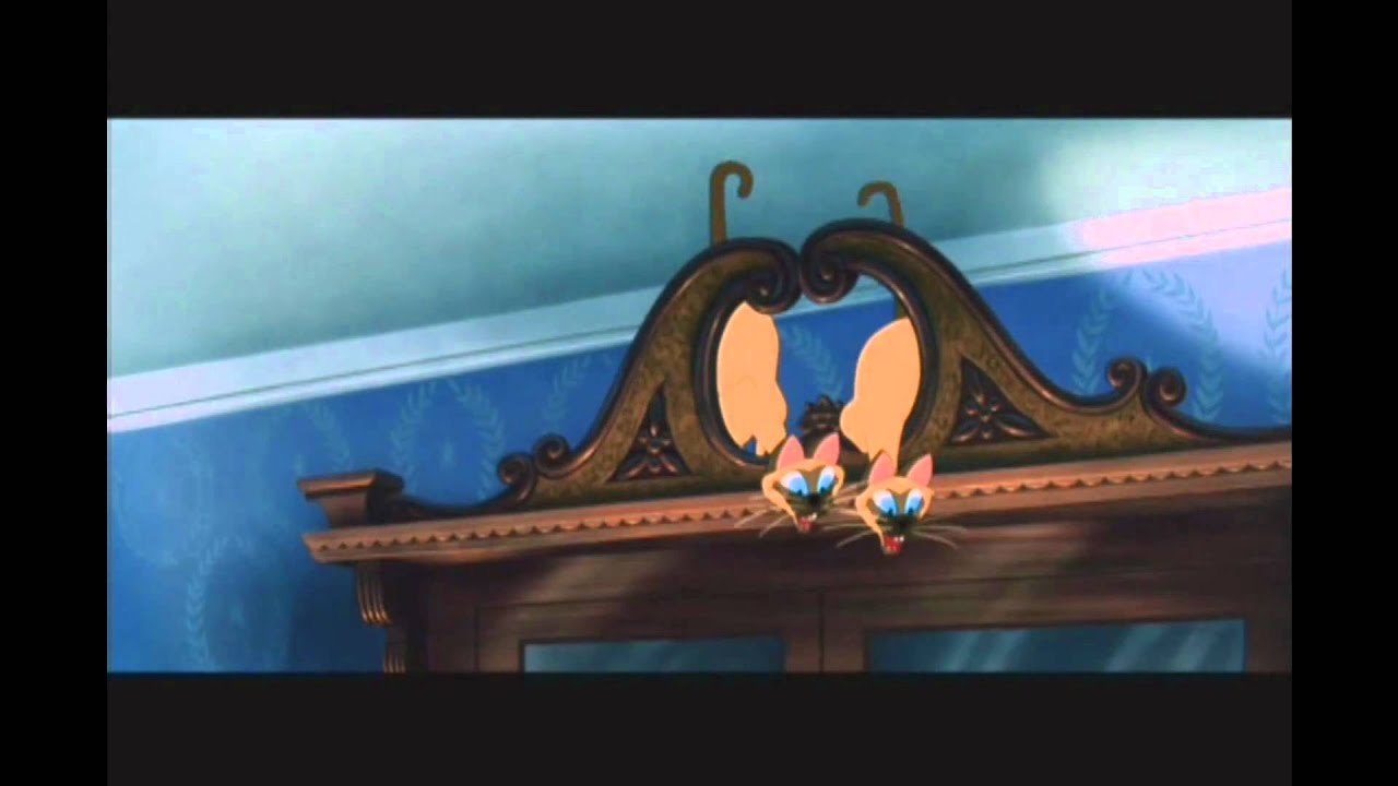 Lady And The Tramp | The Siamese Cat Song | Norwegian - YouTube