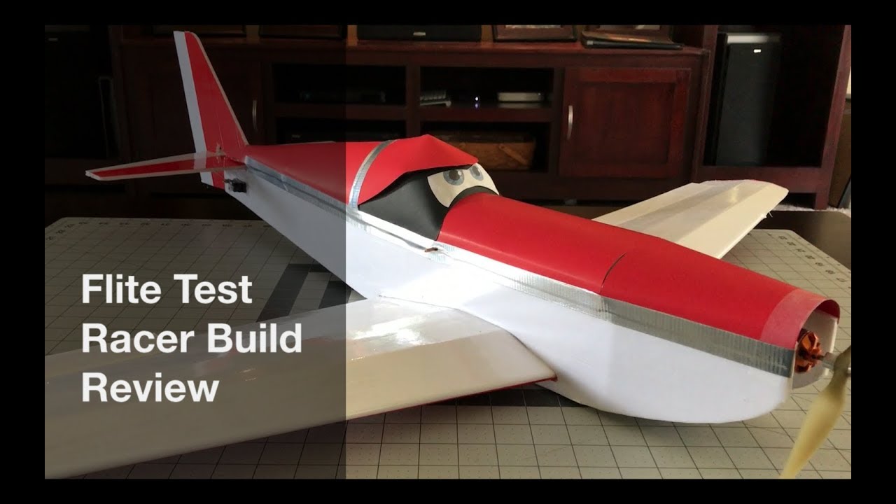 Flite Test Racer RC Airplane Build Review [FT Slinger] - YouTube