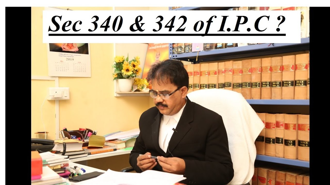 What Is Section 340 342 Of IPC YouTube what-is-section-340-342-of-ipc-youtube