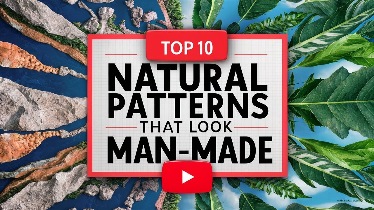 Top 10 Natural Patterns That Look Man Made - YouTube